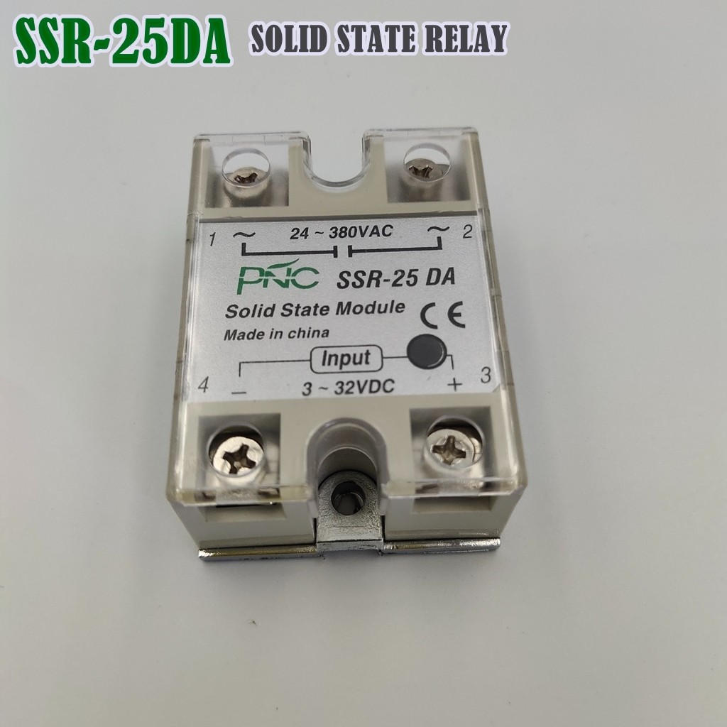 SSR-โซลิตสเตจรีเลย์ SOLID STATE RELAY 1 เฟส DA/AA/AA-H กระแส 15A, 25A ...