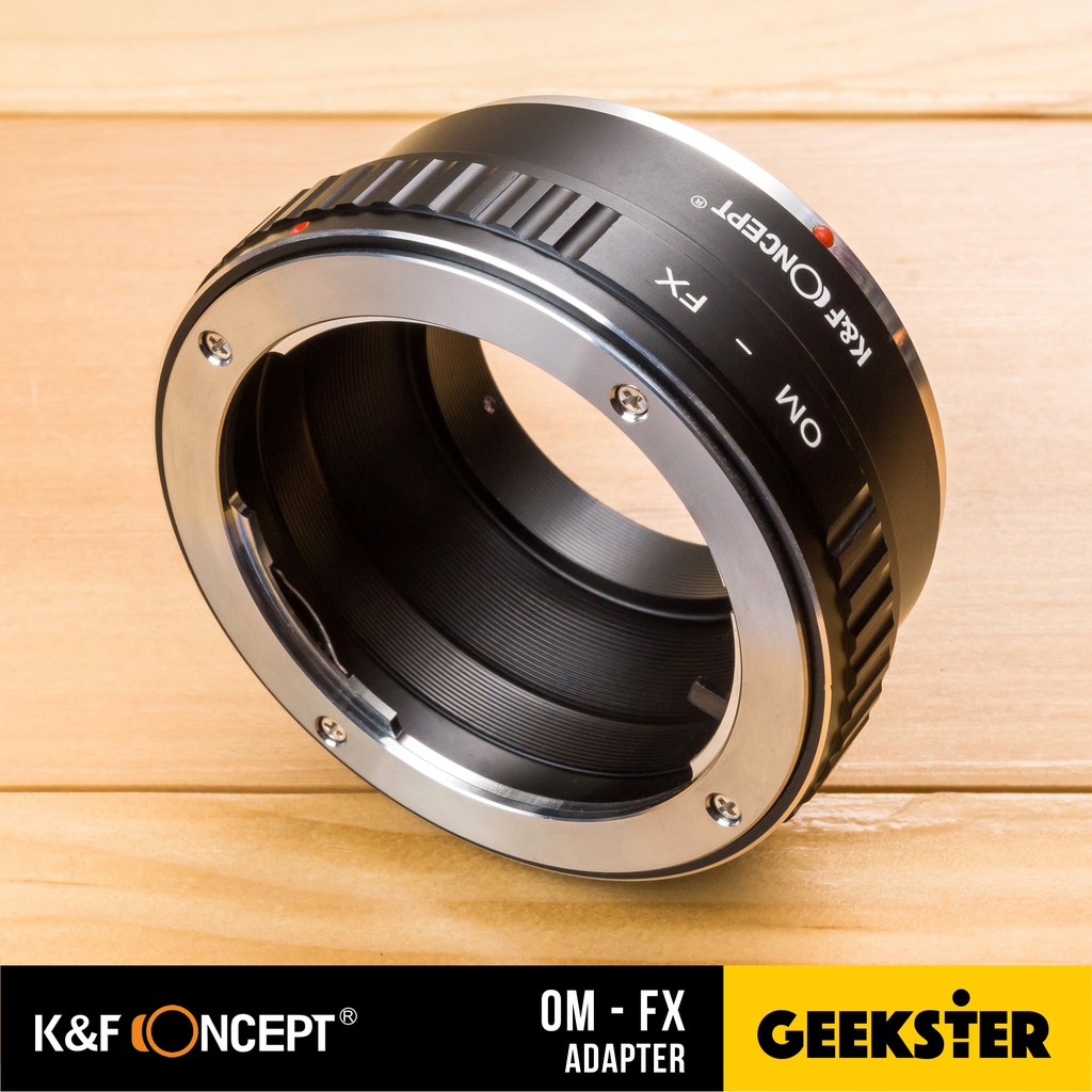 เมาท์แปลง K&F OM-FX ( Olympus OM - Fuji FX Lens Adapter / KF ) | Shopee ...