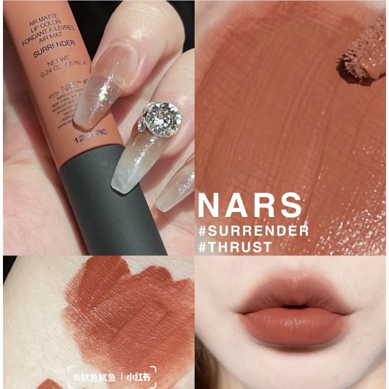 Surendar พร้อมส่ง!! NARS Air Matte Lipจิ้มจุ่มเนื้อแมตต์สูตรบางเบา แนบสนิทติดทน | Shopee Thailand