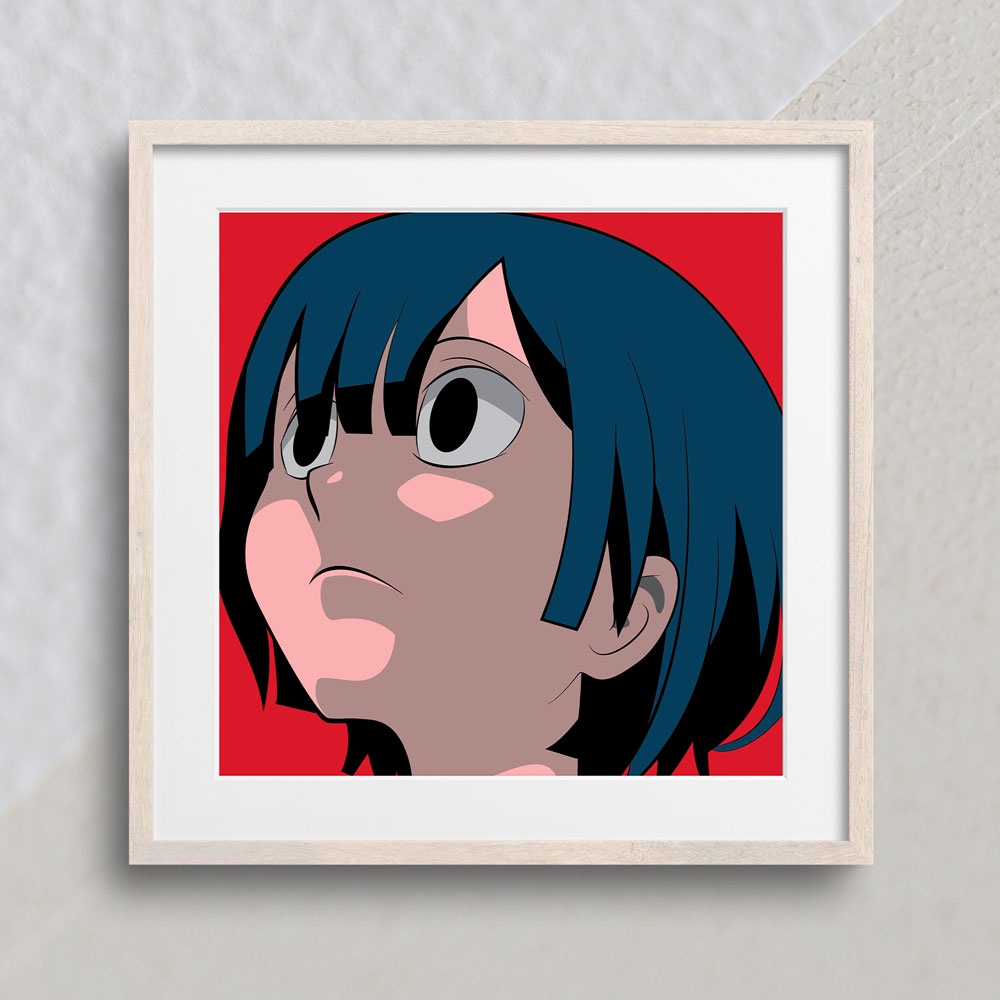 ADOY Poster 12x12 inches โปสเตอร์ภาพปกอัลบั้ม อะดอย วงซินธ์ป๊อปเกาหลี ...