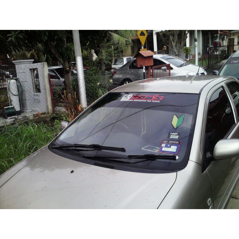 สติกเกอร์ TOMS TOM'S TOYOTA STICKER COROLLA LEVIN AE86 SEG AE80 AE92 ...