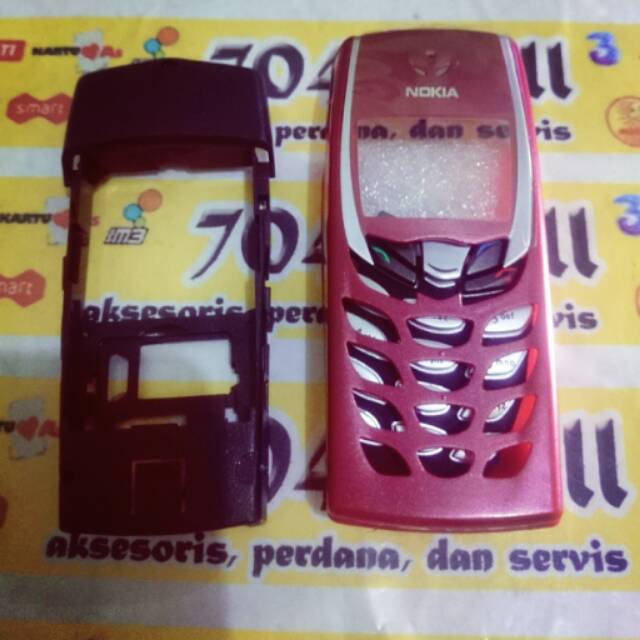 MERAH เคส nokia 6510 พร้อมกระดูกโลโก้ nokia สีแดง | Shopee Thailand