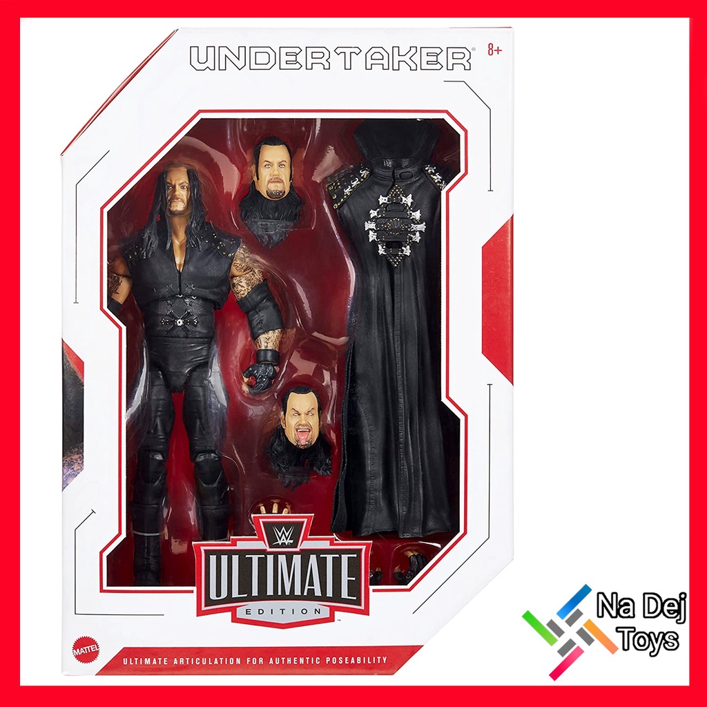 Mattel WWE Ultimate Edition Undertaker 6" Figure มวยปลํ้า อัลติเมท ...