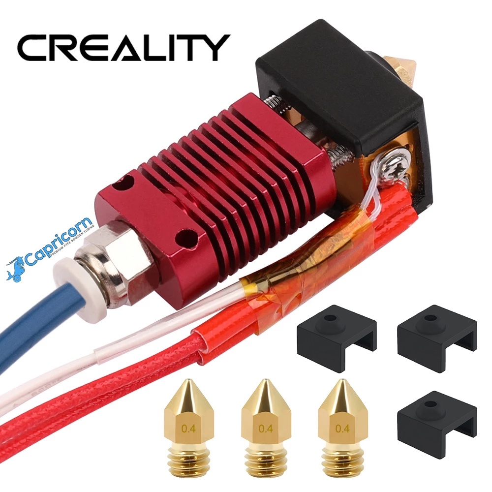 CREALITY 3D Upgraded V2 Version Extruder Kit with Capricorn Bowden PTFE ...