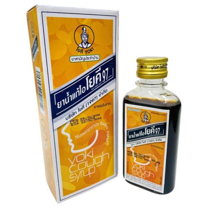 ยาน้ำแก้ไอโยคี Yoki ขวด 60/120 ml | Shopee Thailand