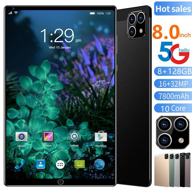 FH ศูนย์ไทย แท็บเล็ตใหม่ P20 8+128GB 8.0นิ้ว แท็บเล็ต Android แท็บแล็ต การ์ดคู่ GPS WIFI 8+13MP ...