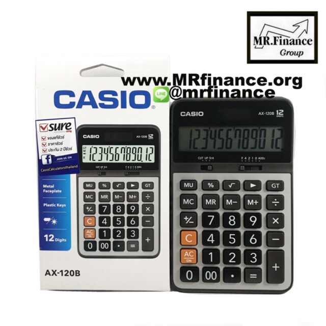 Casio AX-120B ของใหม่ ของแท้ | Shopee Thailand