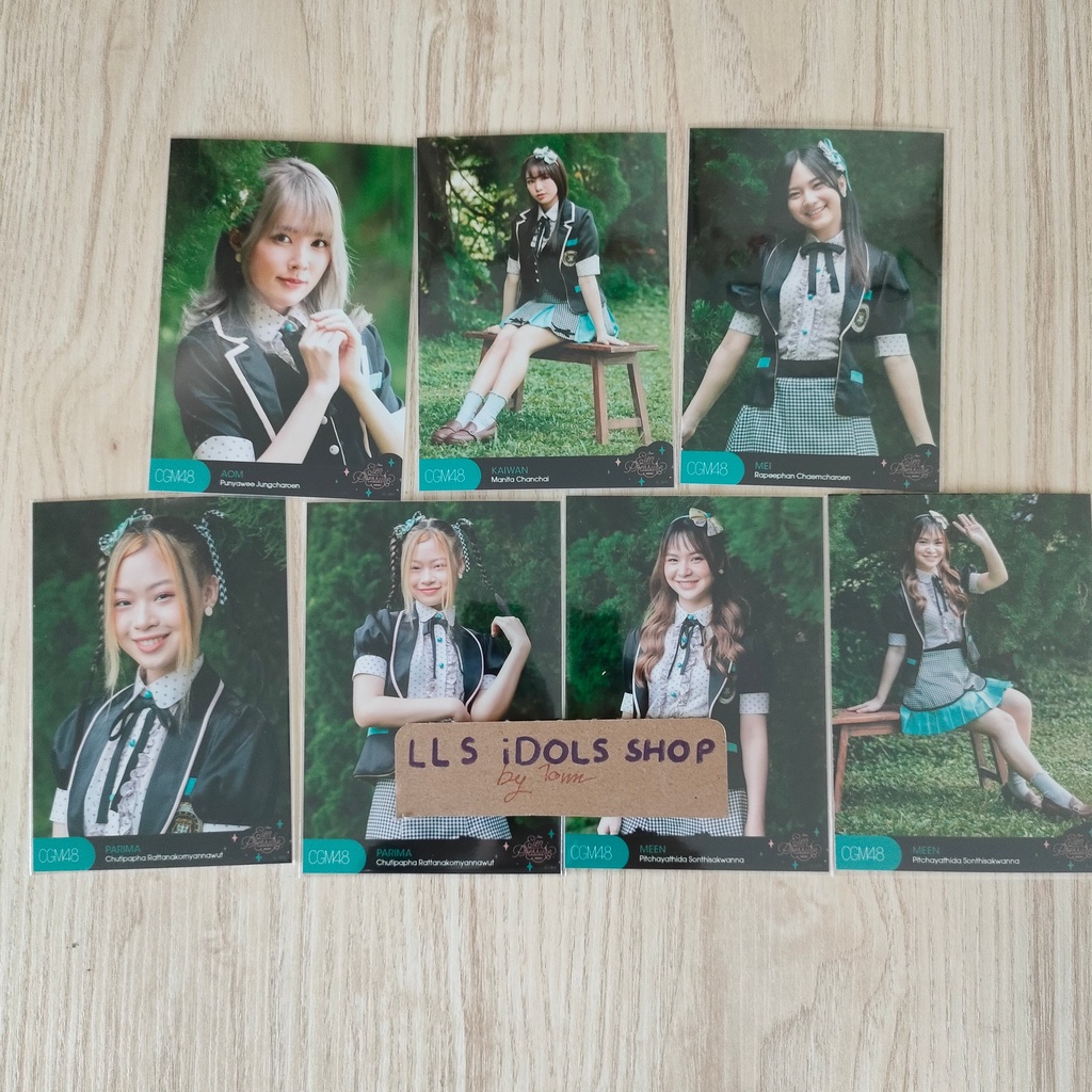 [ใบเศษ 1/2] CGM48 Photoset – 1st Album: Eien Pressure ออม ไข่หวาน เหมย ...