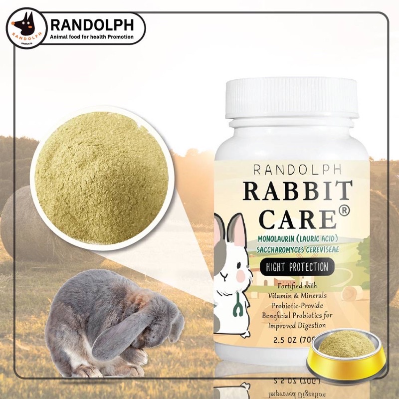 Randolph Rabbit Care & Cavy care อาหารเสริมบำรุงสัตว์ป่วย เสริมสร้าง ...