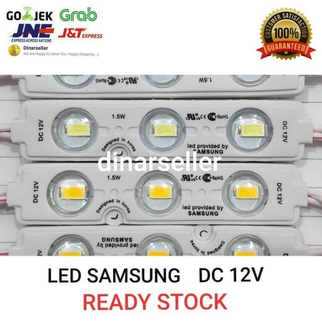 Putih Samsung LED MODULE 5730 DC 12 VOLT MODULE สีขาวหรือวอร์มไวท์ ...