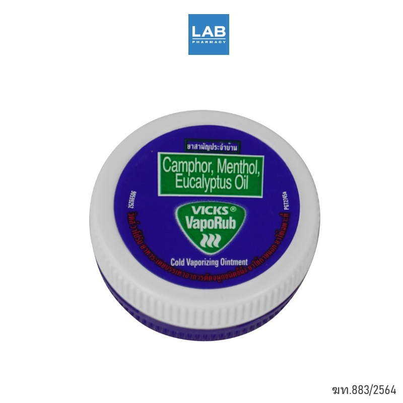 VICKS VAPORUB 10 g - วิคส์ วาโปรับ 10 กรัม | Shopee Thailand