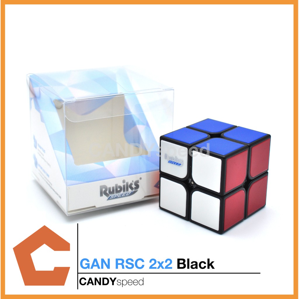 รูบิค GAN RSC 2x2 Black | Rubik GAN 2x2 | By CANDYspeed | Shopee Thailand