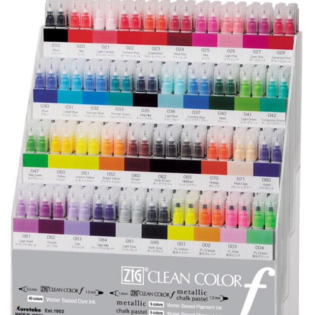 Zig Clean Color f แท่งเดี่ยว ปากกา | Shopee Thailand