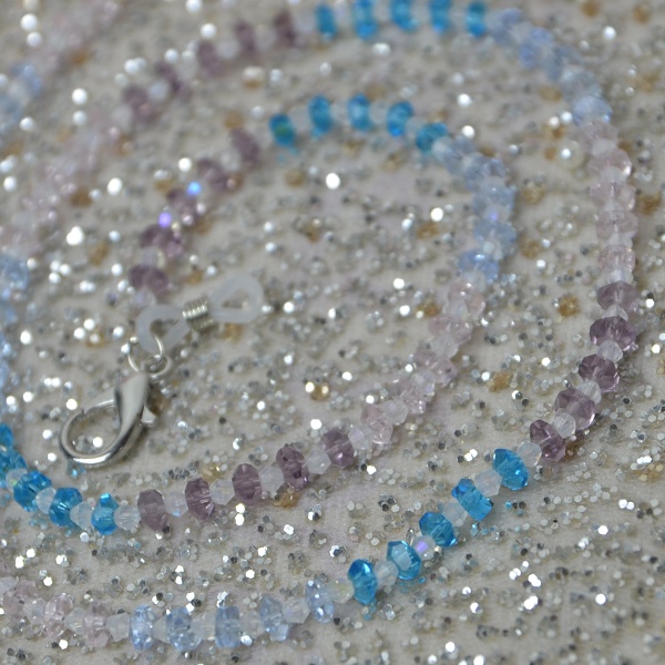 Balluga สายคล้องแมส สายคล้องแว่นตา คริสตัล ลูกปัด สลับสี YU16 | Shopee ...