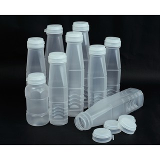 [ตราดาว] ขวดPPสี่เหลี่ยม ขนาด 140cc/150cc/160cc/180cc/200cc/220cc/240cc/250cc/300cc. 50ใบ/แพ็ค ...