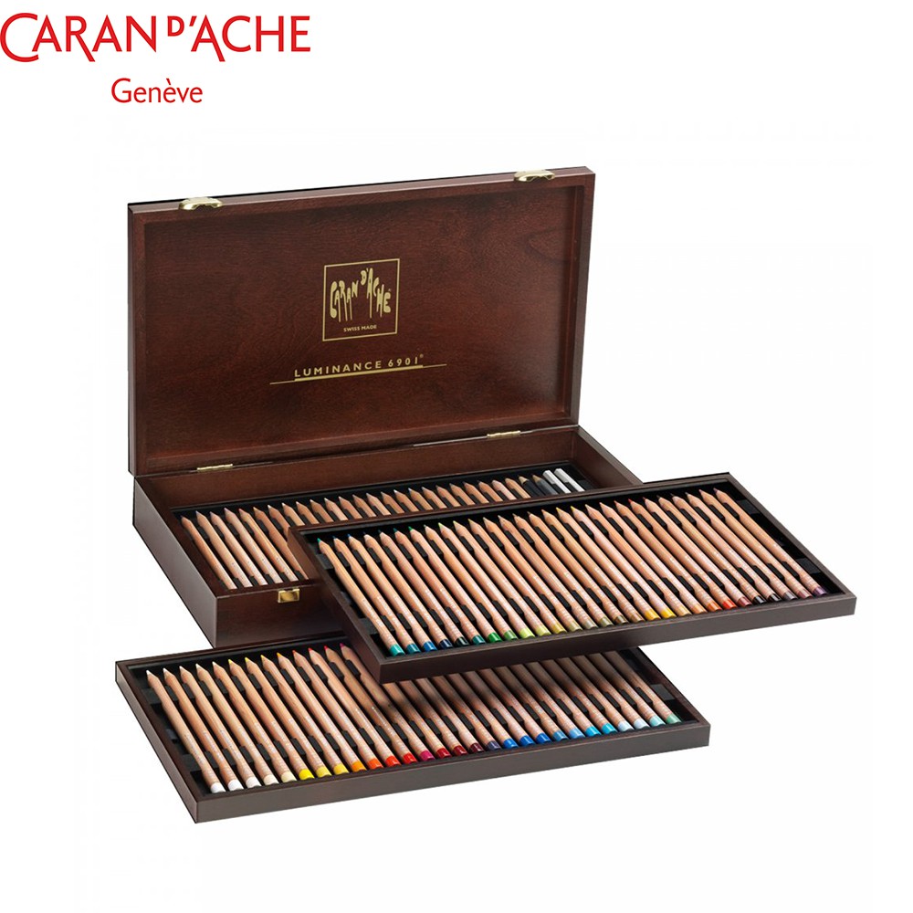 Caran d’arche(คารันดาช) ชุดสีไม้รุ่น Luminance 76 สี(สีไม้กันน้ำ เกรด ...