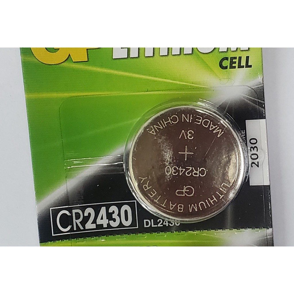 ถ่านกระดุม Gp CR2430 3V ของแท้ มีสลากภาษาไทย | Shopee Thailand
