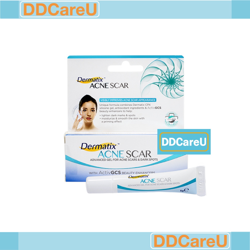 Dermatix Acne Scar 5 G เดอร์มาติกซ์แอคเน่สการ์ ลดรอยแผลเป็นจากสิว dermatrix แผลเป็นสิว | Shopee ...