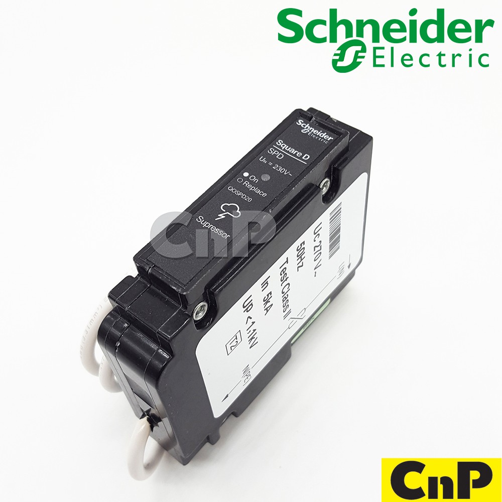 Schneider เสิร์จ กันฟ้าผ่า Surge Protective Device (SPD) 1P 20kA ชไน ...