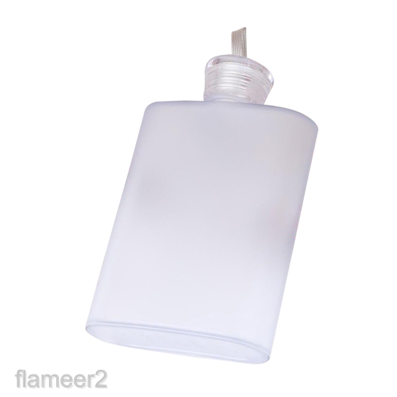 [FLAMEER2] Stylish Flat Water Bottle A5 Leak Proof, Portable Clear ...