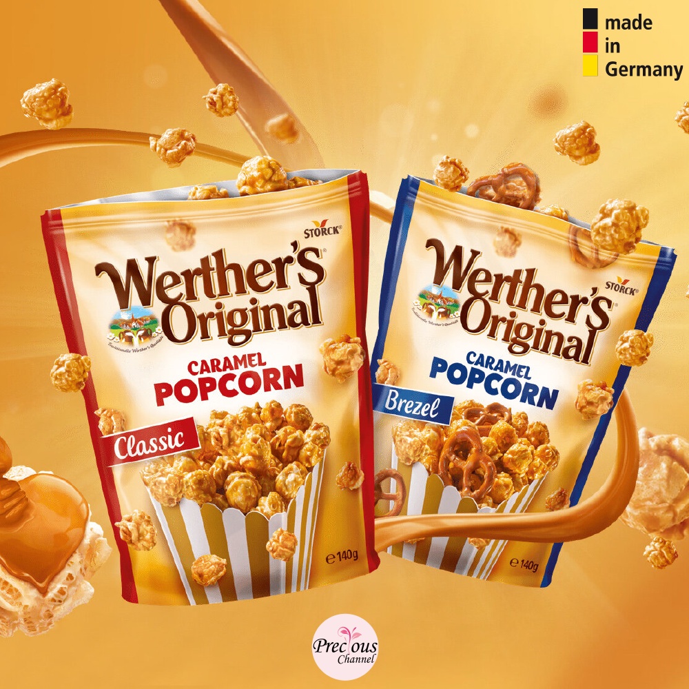 พร้อมส่ง Werther's Original Popcorn ป็อปคอร์นที่กำลังดังที่สุดในเยอรมัน ...