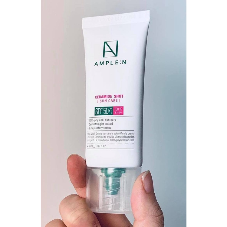 Coreana Lab Ample : N Ceramide Shot Barrier Sun care SPF 50+ PA++++ 40 ml | Shopee Thailand