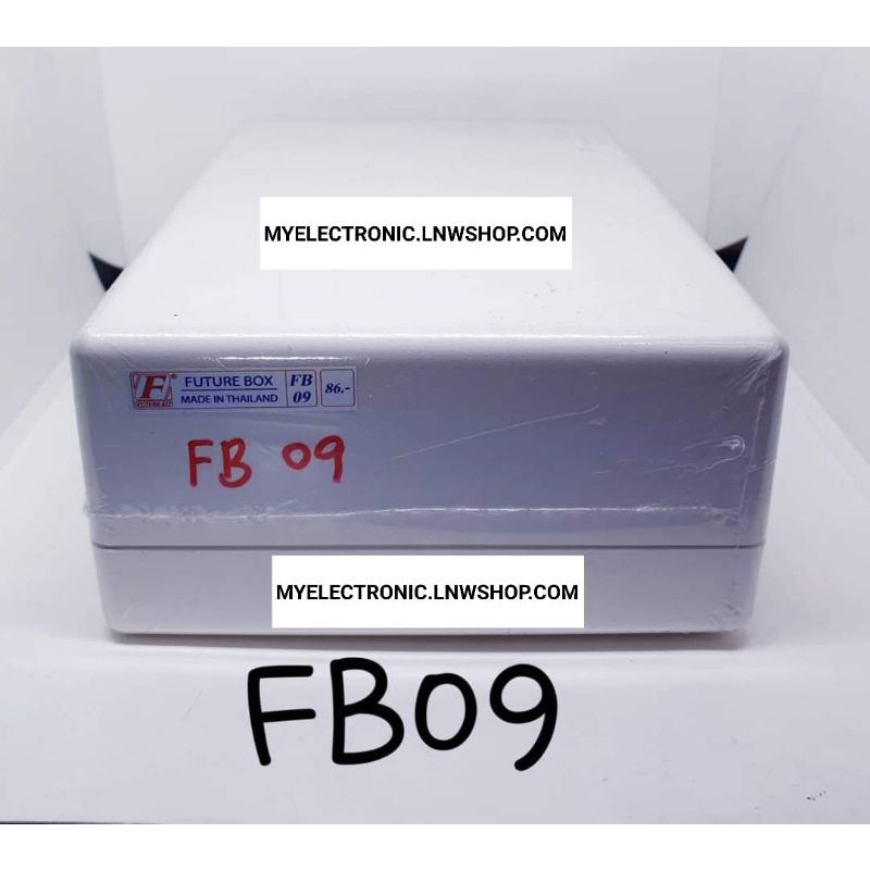 FUTURE KIT BOX FB09 กล่อง พลาสติก อเนกประสงค์ ใส่ วงจร ดำ,เทา 130×193× ...