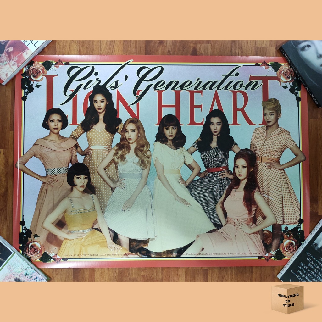 โปสเตอร์ โซชิ เกิลเจน SNSD Girls' generation Official Poster | Shopee ...