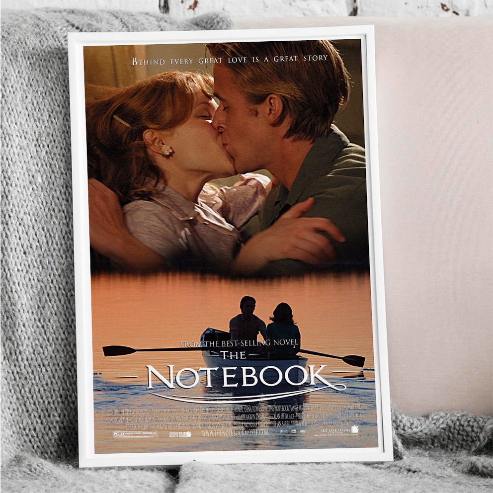 The Notebook Poster 2004 : Ryan Gosling, Rachel McAdams โปสเตอร์ รักเธอ ...