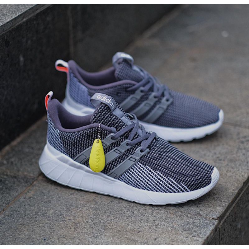 Adidas QUESTAR FLOW DARK GREY | Shopee Thailand