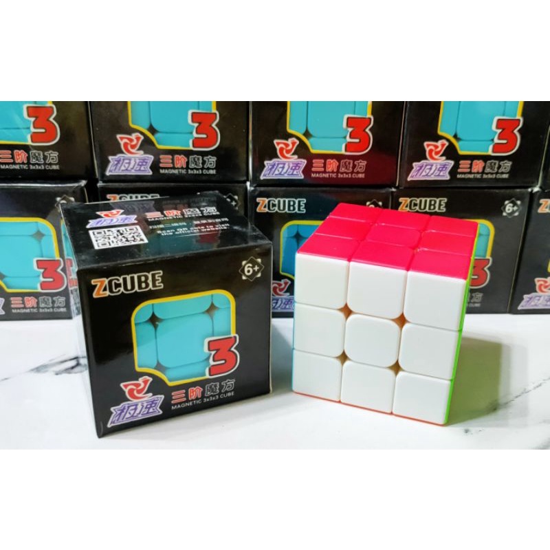 รูบิค Z-cube 3x3x3 Magnetic cube Rubik รูบิคแม่เหล็ก 5.7 cm. | Shopee Thailand