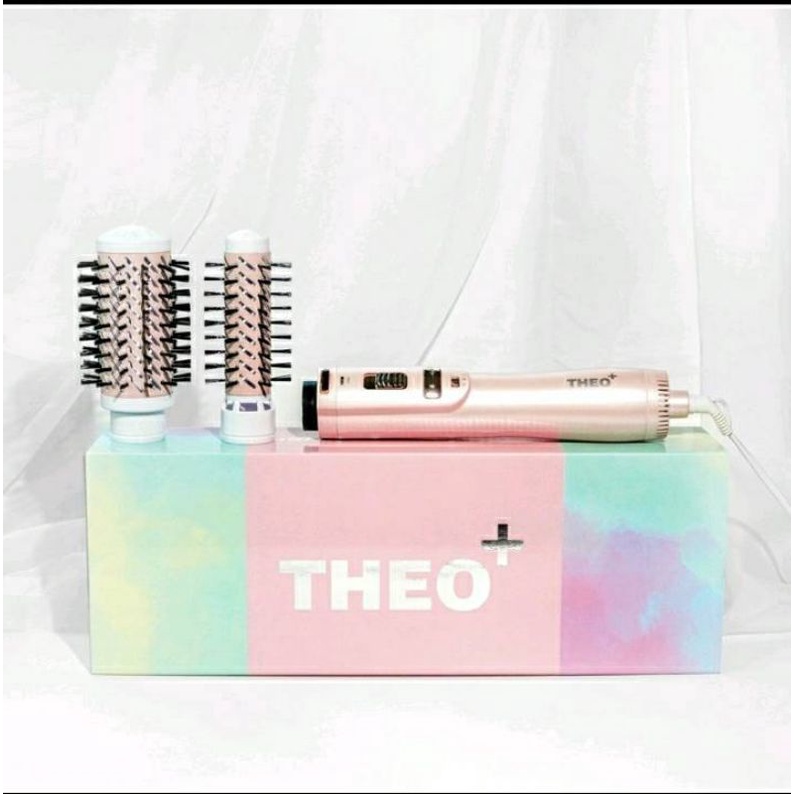 หวีไดร์ THEO PLUS รุ่น TO591 หวีไดร์รุ่นพรีเมียม หวีไดร์ ไดร์ตรง ยกโคน ม้วนลอน | Shopee Thailand