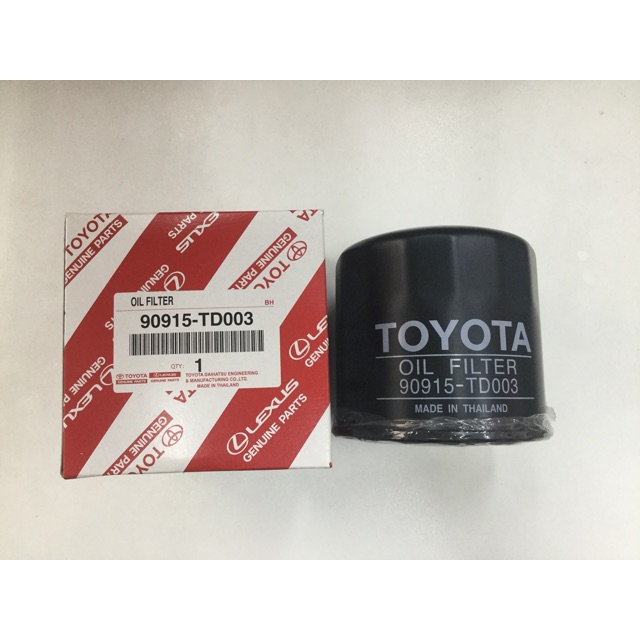 กรองน้ำมันเครื่อง Toyota (แท้ห้าง) สำหรับรถ ไทเกอร์D4D สปอร์ตไรเดอร์D4D ...