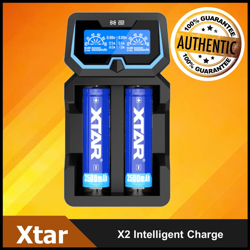 Xtar X2 อุปกรณ์ชาร์จถ่าน | Shopee Thailand