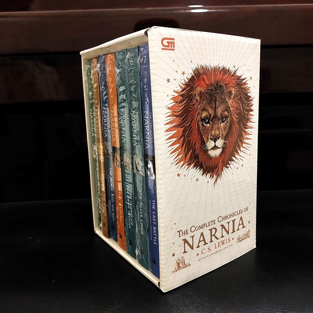 Chronicles of Narnia Box Set Bundling English - Gramedia Original ...