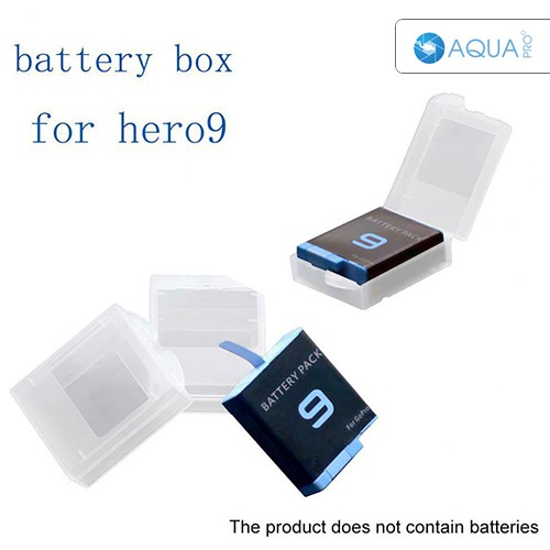 GoPro 12 / 11 /10 / 9 / 8 / 7 / 6 / 5 Plastic Camera Battery Storage ...