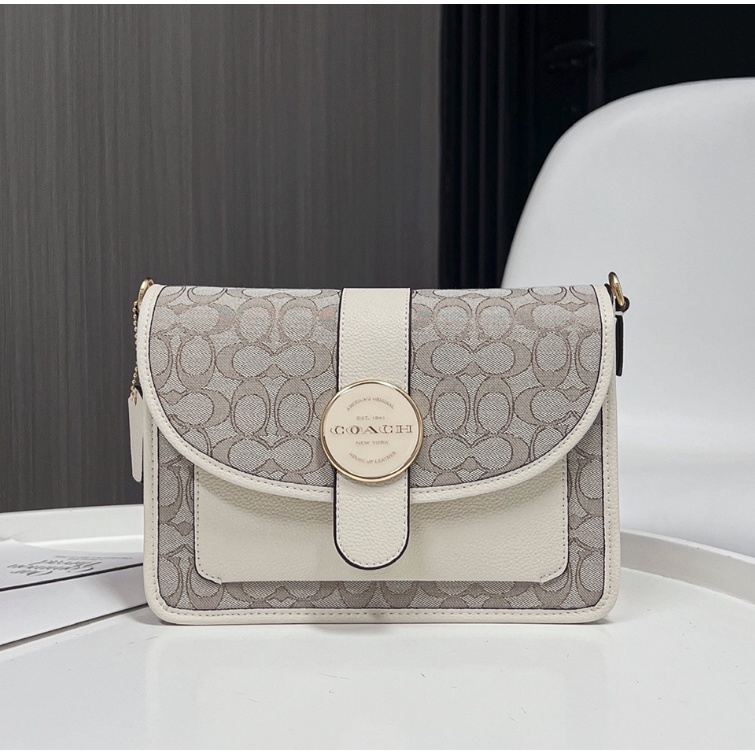 us นำเข้า⭐️ 5 รูปแบบใหม่สไตล์ COACH C8307 8307 หญิงจัดส่งฟรี Messenger ...