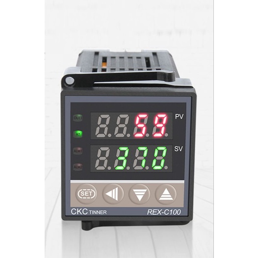 REX-C100FK07-V*AN ssr relay 1300องศา ของใหม่ tampPIDควบคุมอุณหภูมิดิจิตอลควบคุมT Hermocouple REX ...