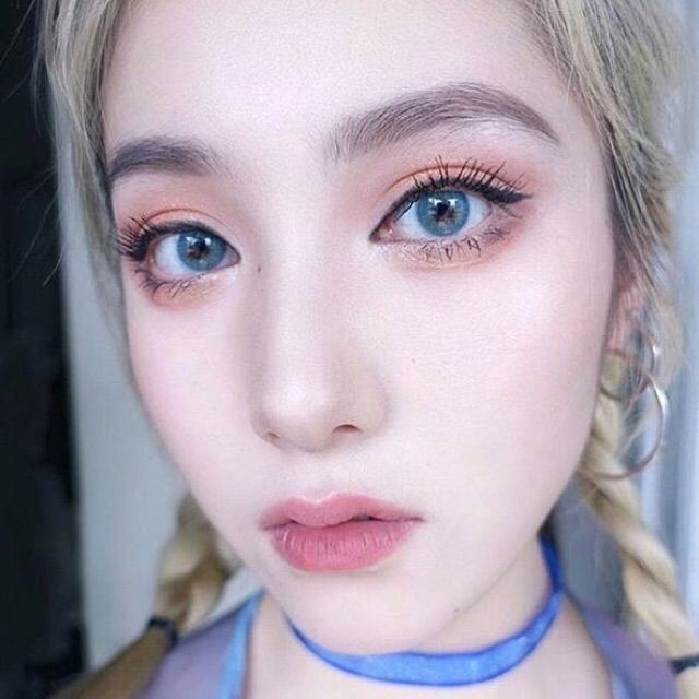 {คอนแทคเลนส์} รุ่น Mini Lapis Blue พร้อมส่งสายตาปกติและสายตาสั้น ...