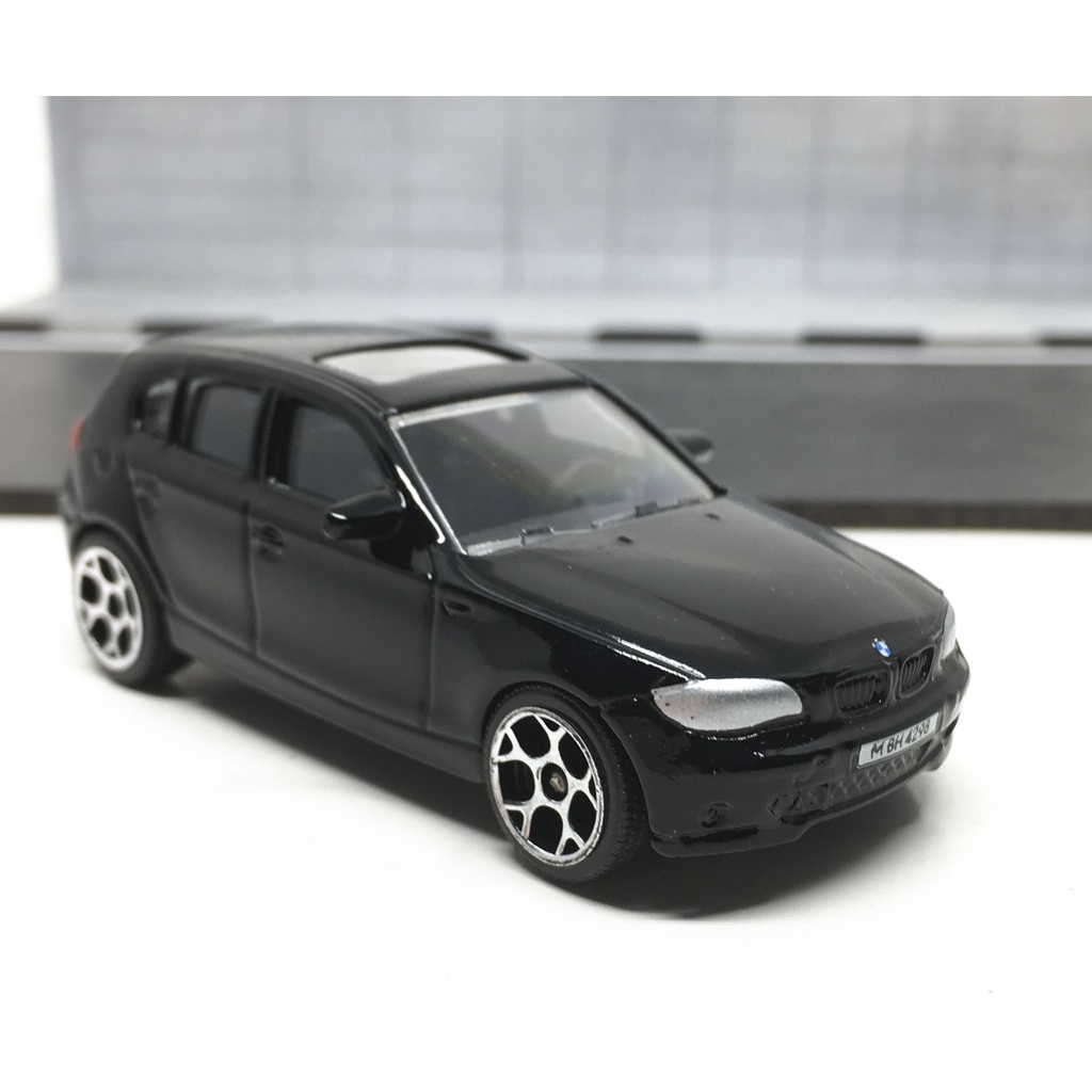 Majorette BMW Serie 1 - Black Color /Wheels 5Y /scale 1/58 (3 inches ...
