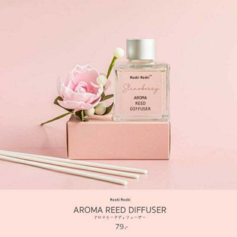 น้ำหอม Aroma reed diffuser สินค้าดีๆ จาก moshi moshi | Shopee Thailand