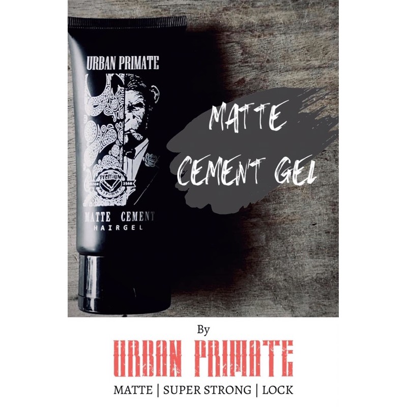 cement gel เจลเซทผม ด้านเซอร์ เพิ่มวอลลุ่ม อยู่ทรงตลอดวัน | Shopee Thailand