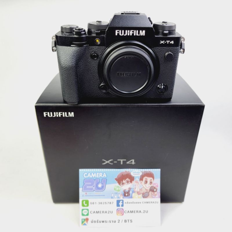 กล้อง Fujifilm XT4 body black | Shopee Thailand