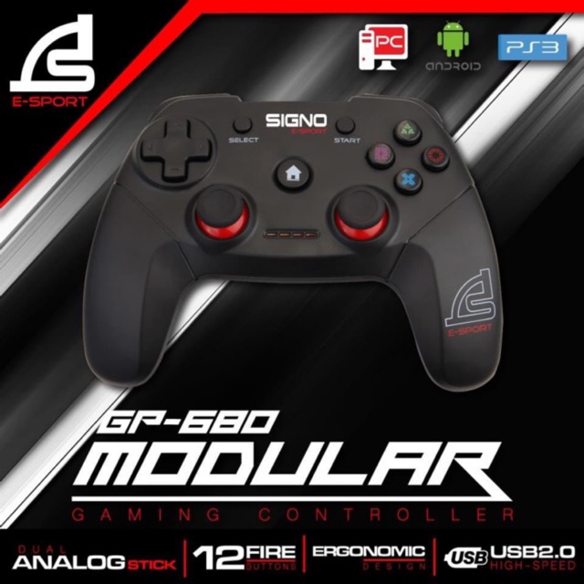 Signo E-Sport GP-680 Modular Gaming Joy Controller จอยเกมส์ ของแท้ 100% ...