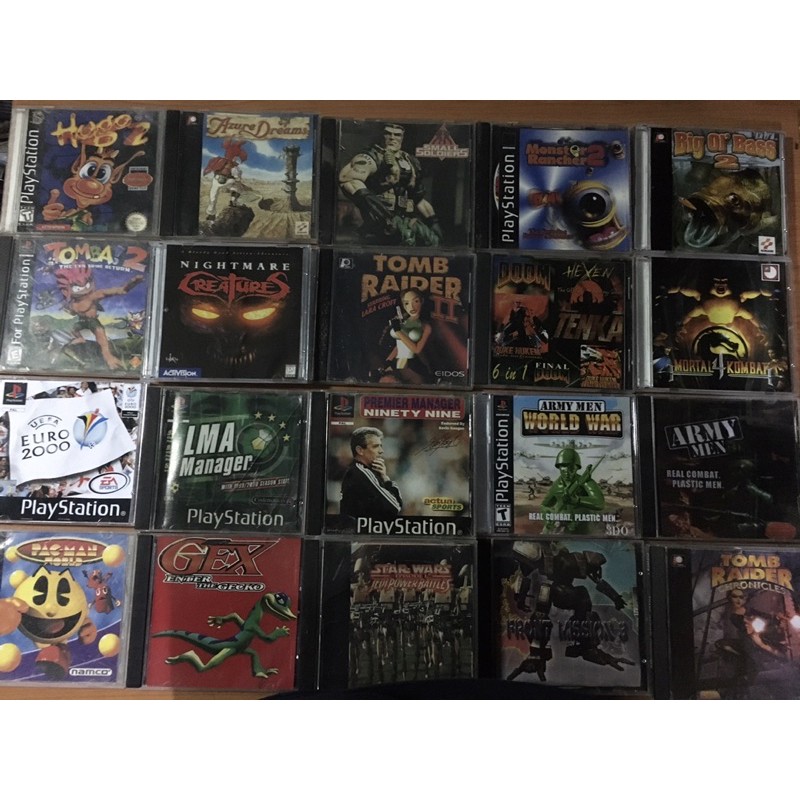 แผ่นปั้มเกมเก่า (PS1) | Shopee Thailand