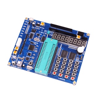 C51 Microcontroller Development Board Learning Experiment Board USB Programmable STC89C52 MCU ...