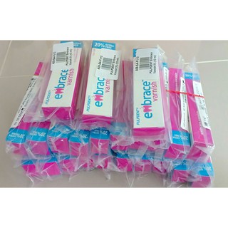 ฟลูออไรด์วานิชEmbrace Varnish 5%NaF(22,600 ppm Fluoride)ขนาด12 ml/หลอด ...