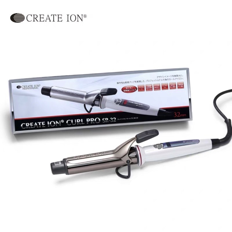 CREATE ION Grace Curl รุ่น 2 เครื่องม้วนผมไฟฟ้าของแท้แบรนด์ญี่ปุ่น รุ่น 38mm 32mm 26mm | Shopee ...