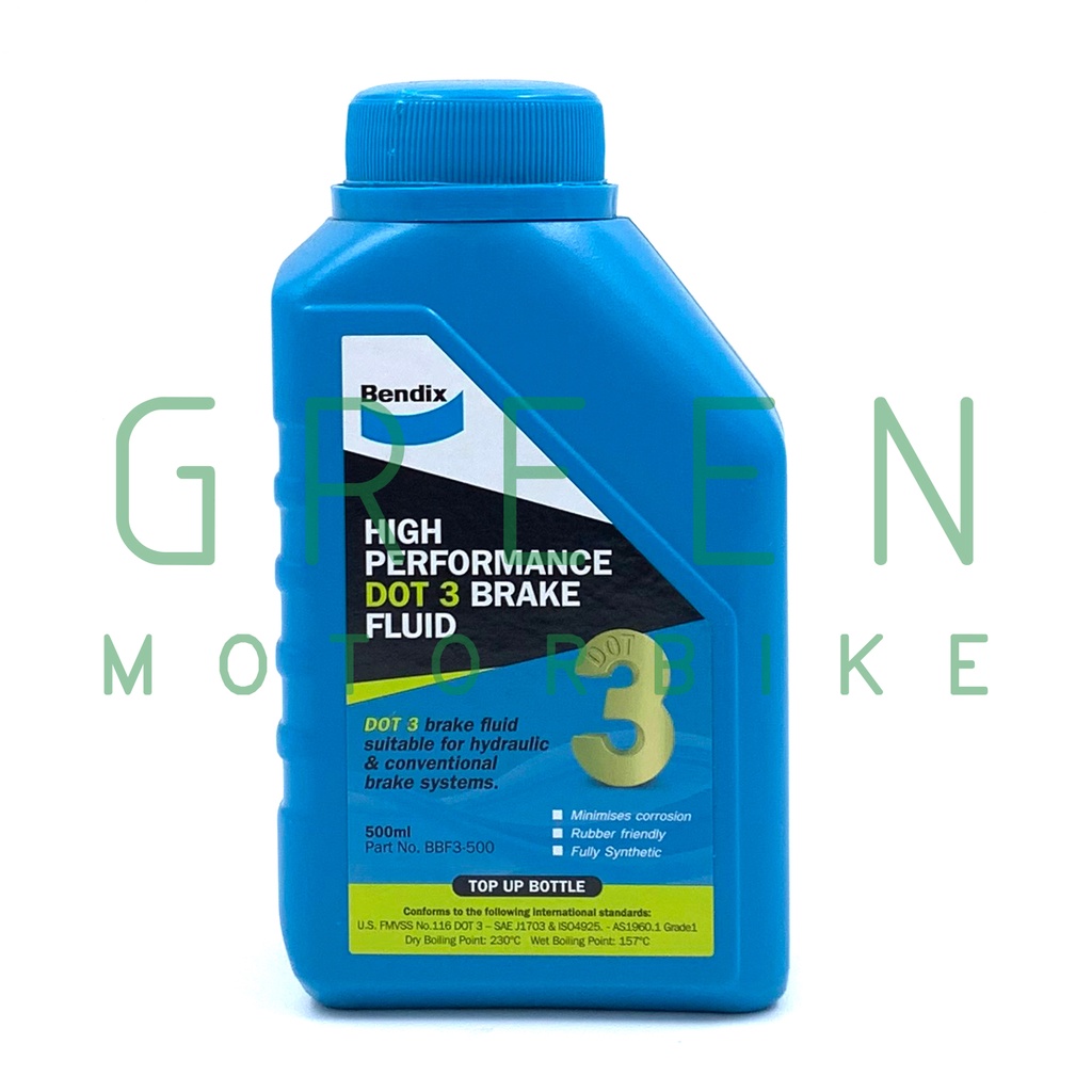 น้ำมันเบรก Bendix เบนดิก High Performance Brake Fluid DOT3 & DOT4 ขนาด ...