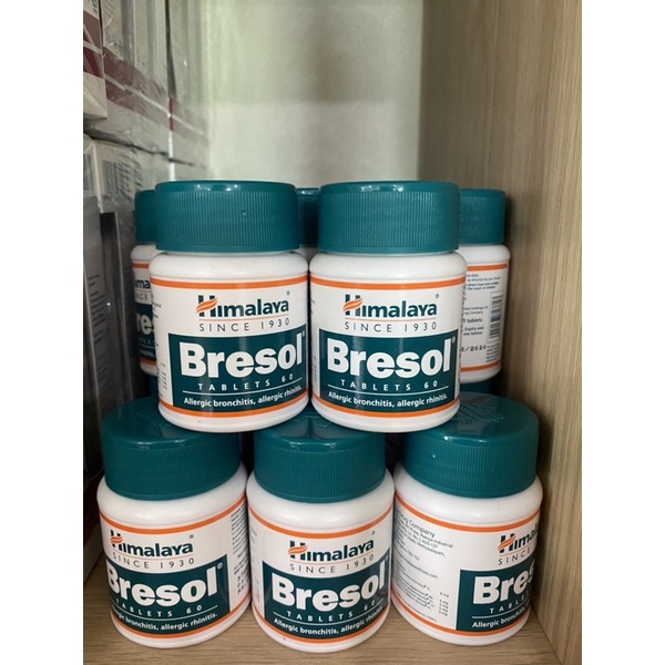 Bresol 60 เม็ด รักษาภูมิแพ้ ทางเดินทางใจ ป้องกันเชื้อโรค ที่เกิดจาก ...